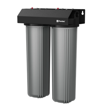 Puretec WH2 Series High Flow Whole House Dual Water Filter System ...
